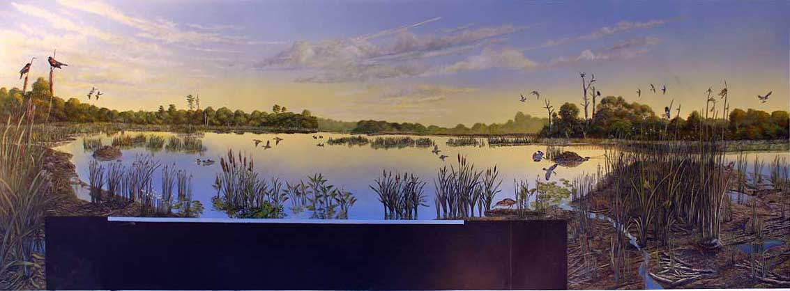 Necedah Wildlife Refuge – Second mural | The Art of Larry Eifert