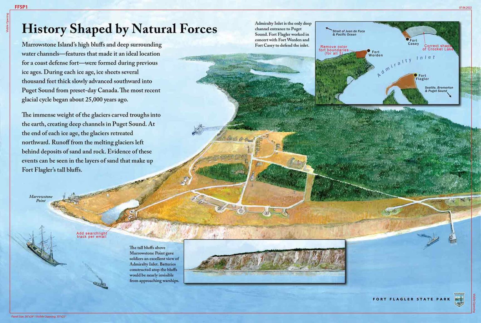 Using Art for Historic Fort Flagler | The Art of Larry Eifert